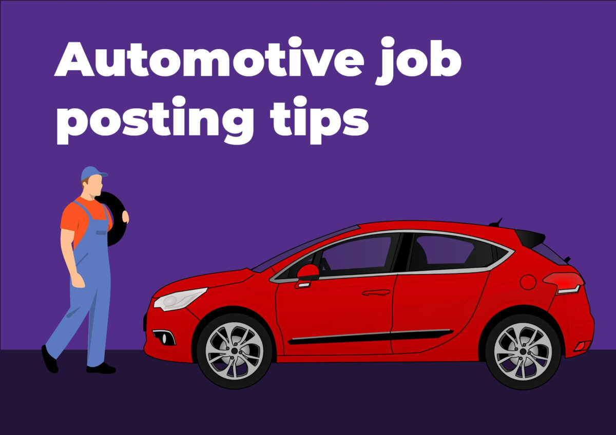 Top 10 Automotive Job Boards UK - Career Poster
