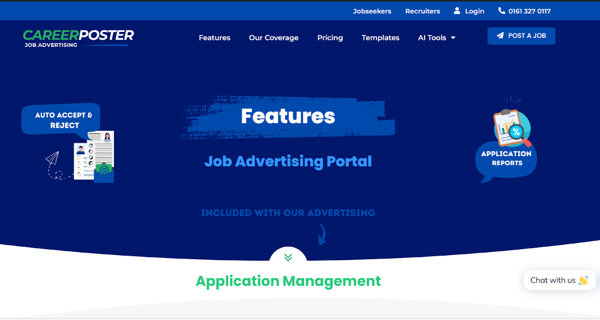 Career Poster - Job Advertising Features, What's Included?